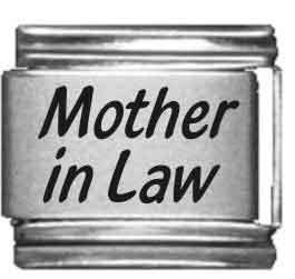 Clearly Charming Mother in Law Laser Italian Charm | eBay