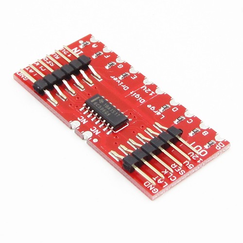 TPIC6C596 8-Digital Shift Register 7-Segment Displays Nixie Tube Module ...