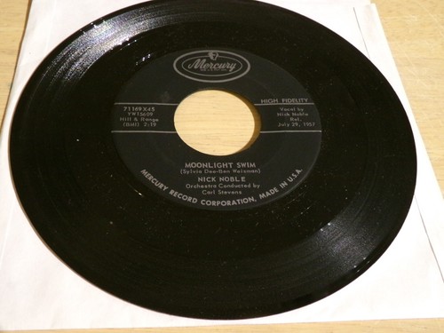 Nick Noble 45 - Moonlight Swim - Mercury 71169X45 | eBay