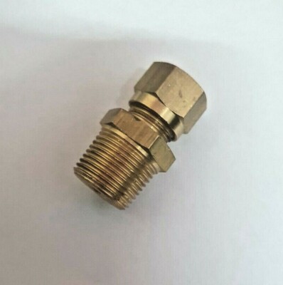 Male Imperial Compression Fittings, Full Range Bsp Brass 1/8" Bore to 1 ...
