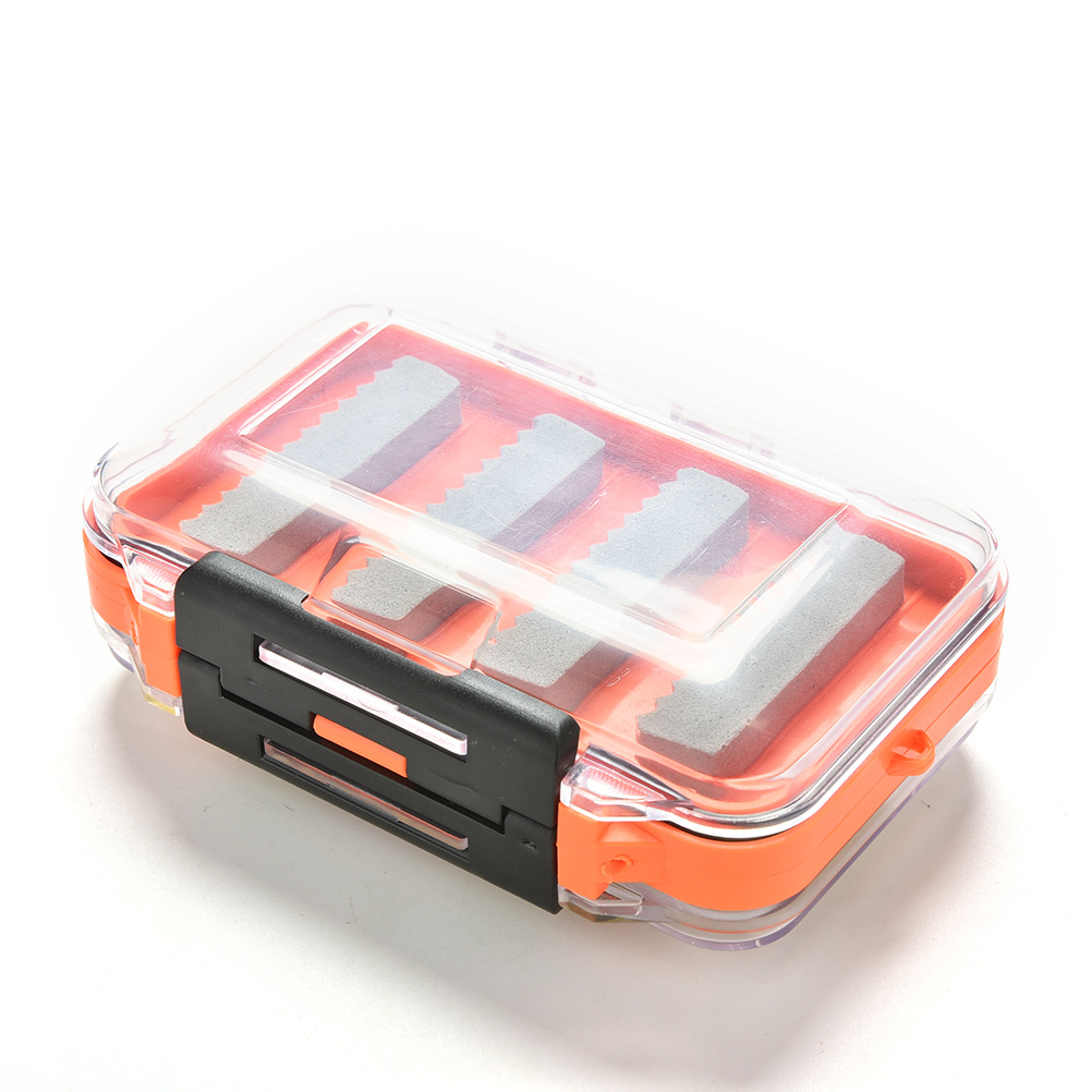 Double Sides Waterproof Pocket Fly Fishing Box Slid Foam Insert Hold ...