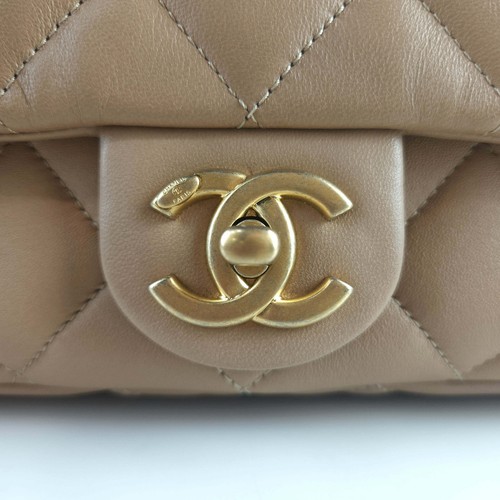 CHANEL Big Chain Flap Shoulder Bag AS3214 8089 122597311 | eBay