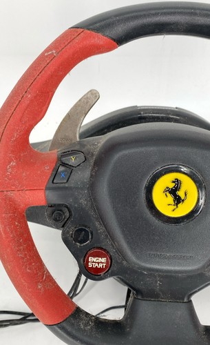 Thrustmaster Ferrari 458 Spider Racing Wheel Xbox One Gaming Controller ...