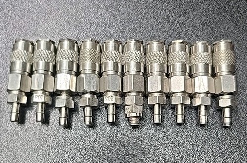 10 Rectus Type 20 Stainless Steel Mini Quick Connector 3/8" | eBay