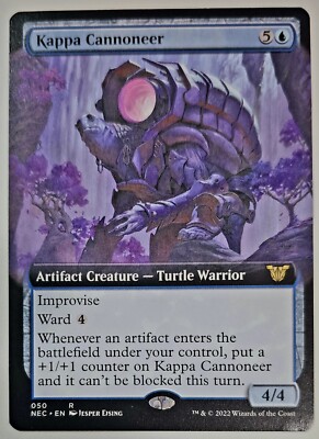 MTG Kappa Cannoneer Commander: Kamigawa: Neon Dynasty 050 Regular Rare ...