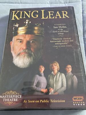 King Lear (DVD, 2004) Ian Holm Masterpiece Theatre, New And Sealed, Rare 783421337893| eBay