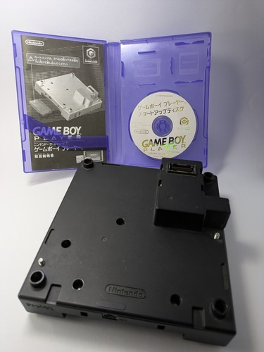 Nintendo GameCube Game Boy Player & Startup Disc Set DOL-017 Black Used ...