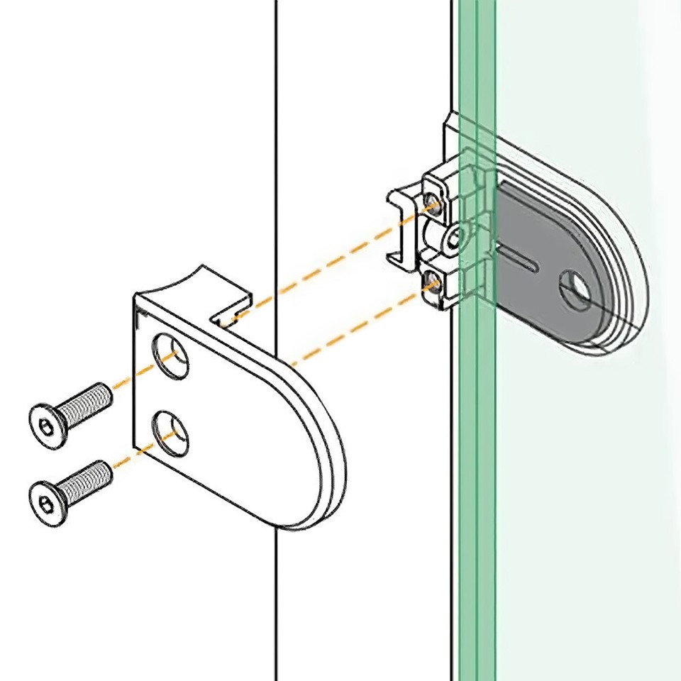 Handrail Steel Pipe Grab Rail Balustrade Staircase Banister Fitting ...