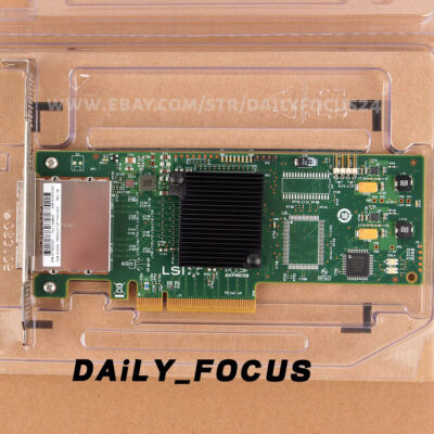 LSI SAS9200-8E-HP 6Gbps Dual Port External SAS PCI-E IT Mode ZFS ...