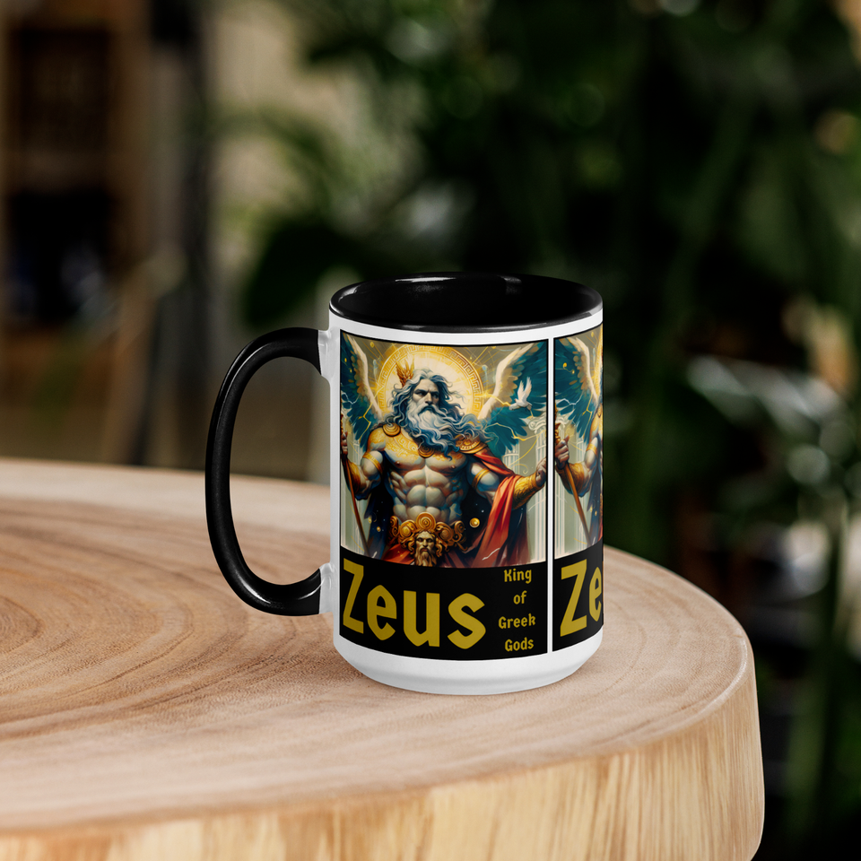ZEUS King of Greek Gods Mythology Moun Olympus NEW Premium Coffee Mug ...