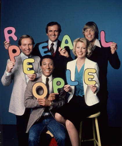 BR71-18 "REAL PEOPLE" TV SHOW (2) Vintage 4x5 Film Transparencies 1980 ...