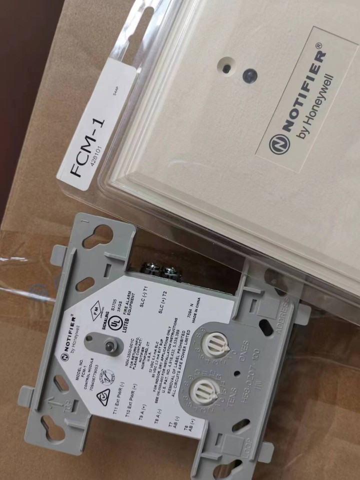 NEW NOTIFIER FCM-1 ADDRESSABLE CONTROL MODULE FCM 1 FAST SHIPPING ...