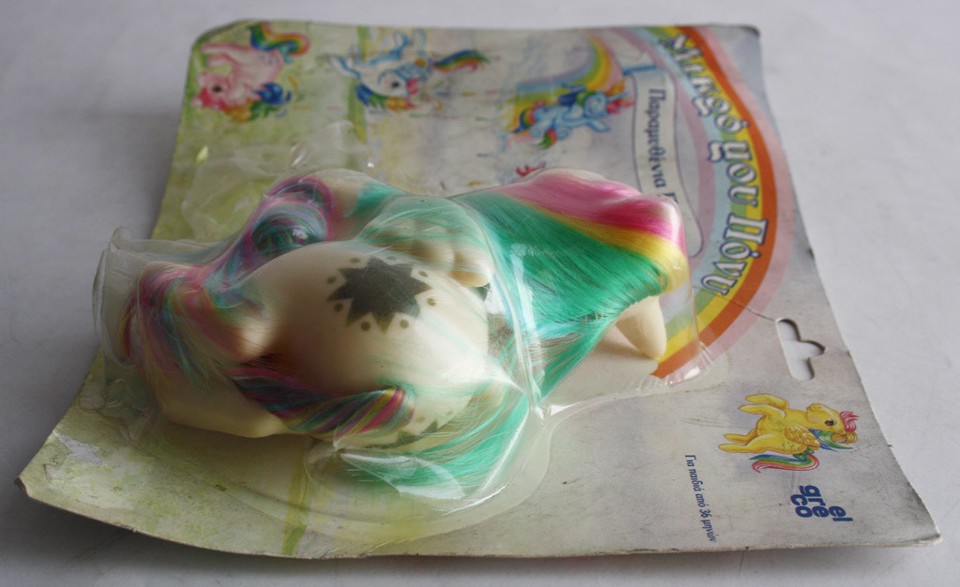 VERY RARE VINTAGE 80'S GREEK MY LITTLE PONY STARSHINE MLP EL GRECO NEW ...