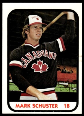 1981 TCMA Vancouver Canadians Mark Schuster Vancouver Canadians #5 | eBay