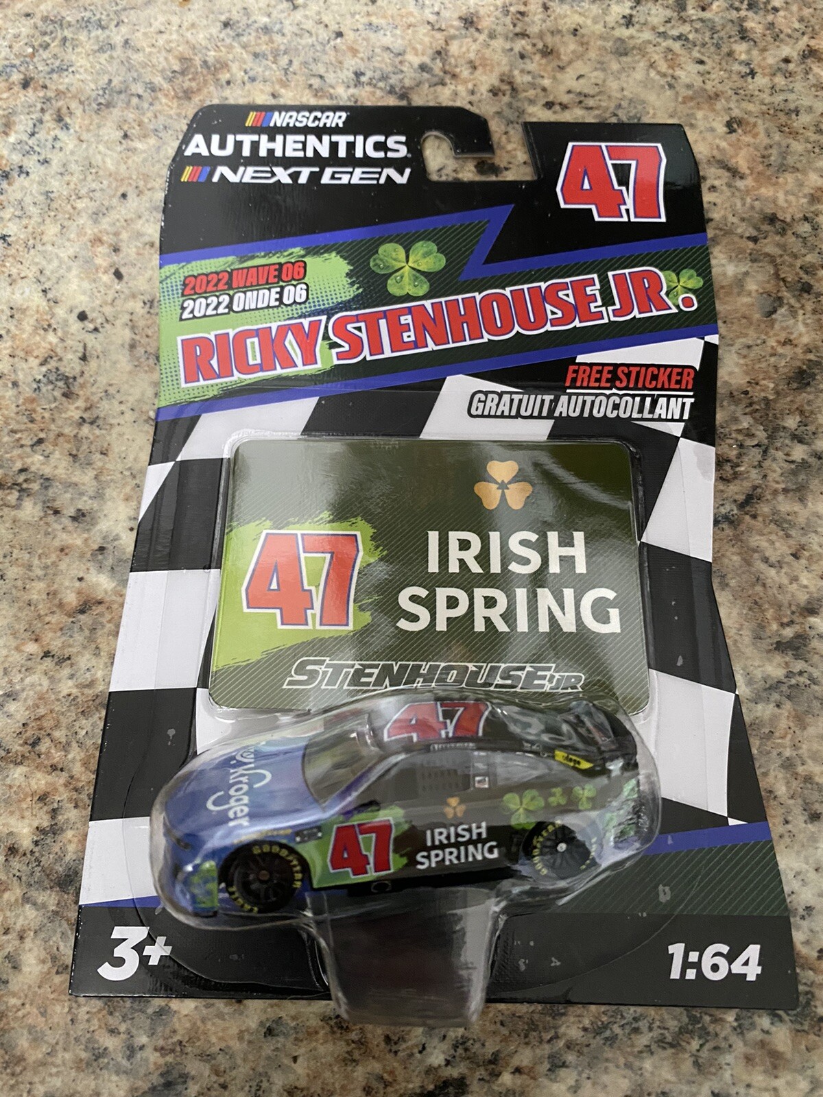 Ricky Stenhouse Jr. #47 Irish Spring Wave 6 Nascar Authentics 2022 ...
