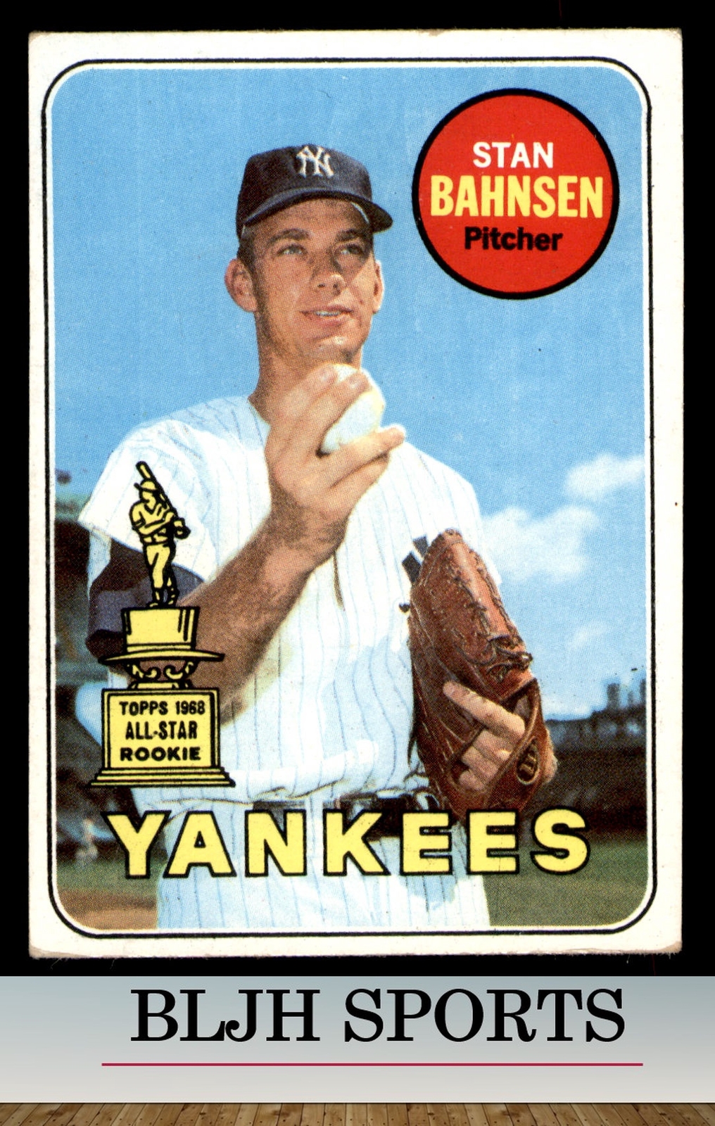 1969 Topps #380 Stan Bahnsen New York Yankees | eBay