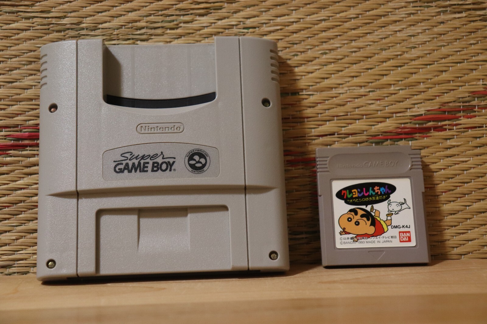 Super Game Boy Gameboy w/Crayon shin chan Nintendo Super Famicom SFC VG ...