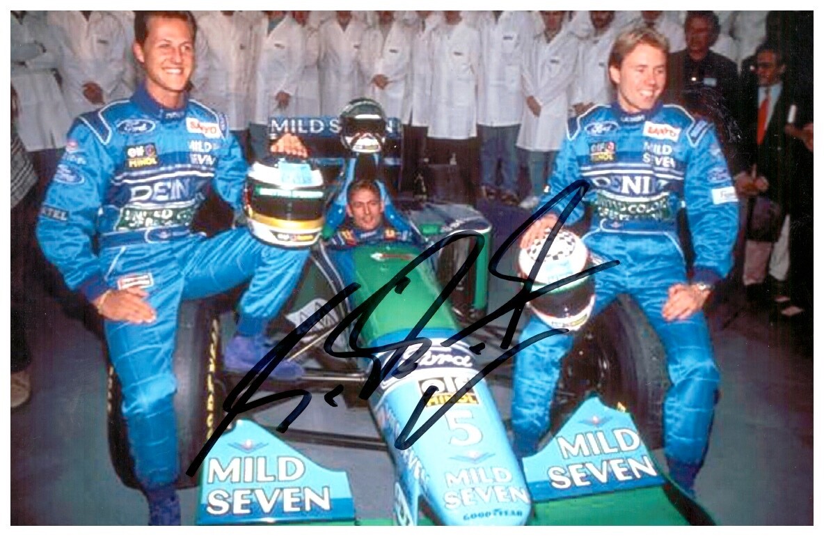 Formula 1 Michael Schumacher - autographed photo-Bene… - Gem