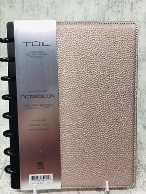 TUL Discbound Notebook, Elements Collection, Junior Size, 60 Sheet ...