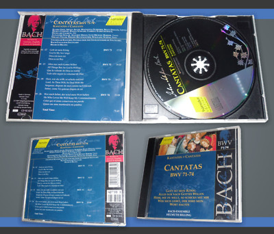 HELMUTH RILLING BACH: CANTATAS, BWV 87-90 | eBay