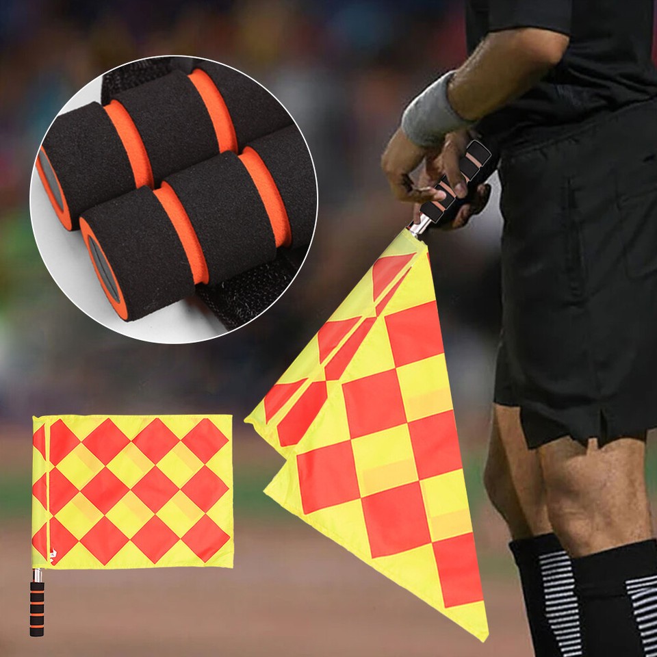 Soccer Referee Kit Soccer Referee Flag Red and Yellow Cards Referee ...