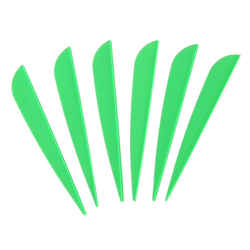 Pfeile Vanes 4 Kunststoff Befiederung fuer DIY Bogenschiessen Pf3776 | eBay