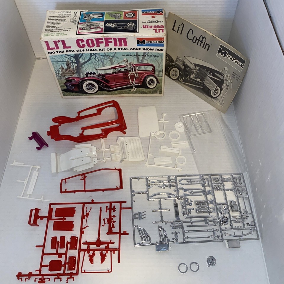 Monogram lil coffin car model kit | eBay