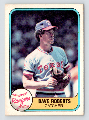 1981 Fleer Card, #636 Dave Roberts, Texas Rangers | eBay