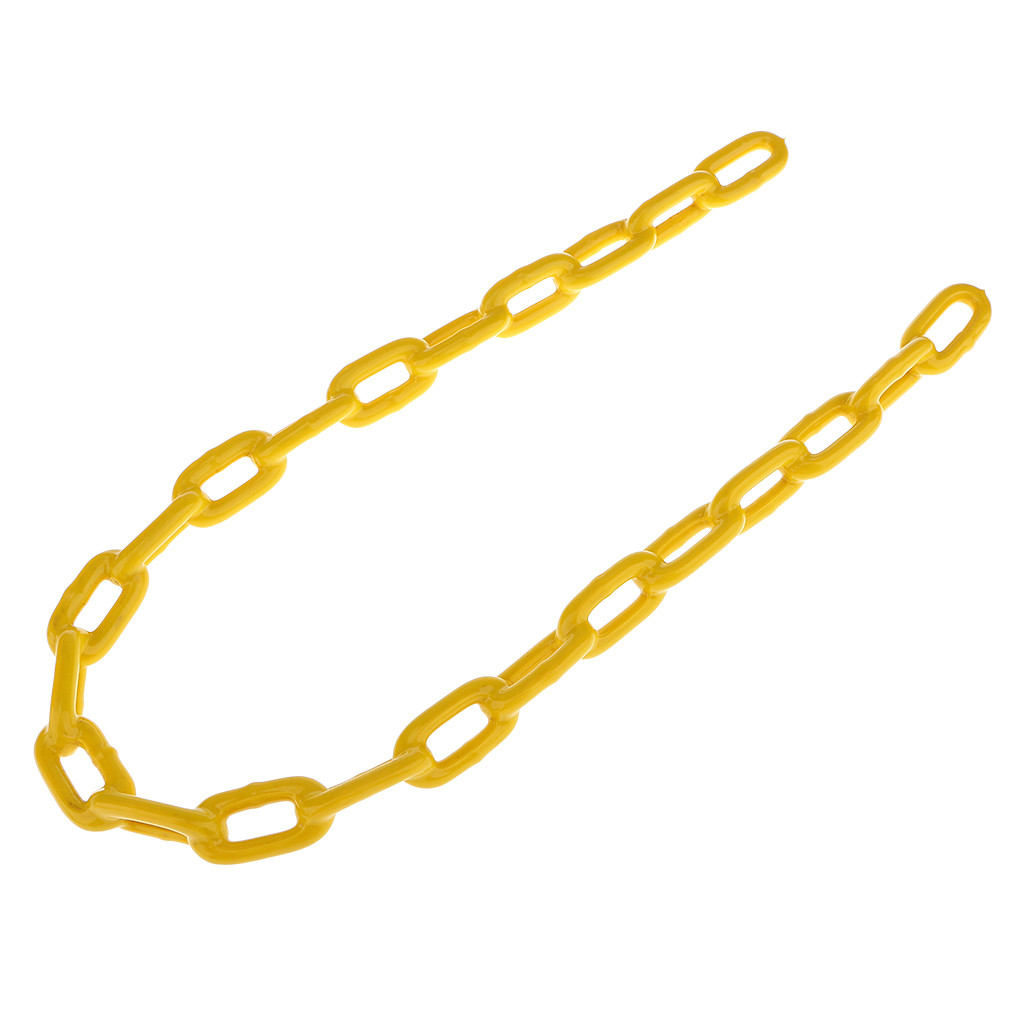 Yellow Heavy Duty Soft Plastic Coated Metal Chain Link for Swing Seat 1 ...