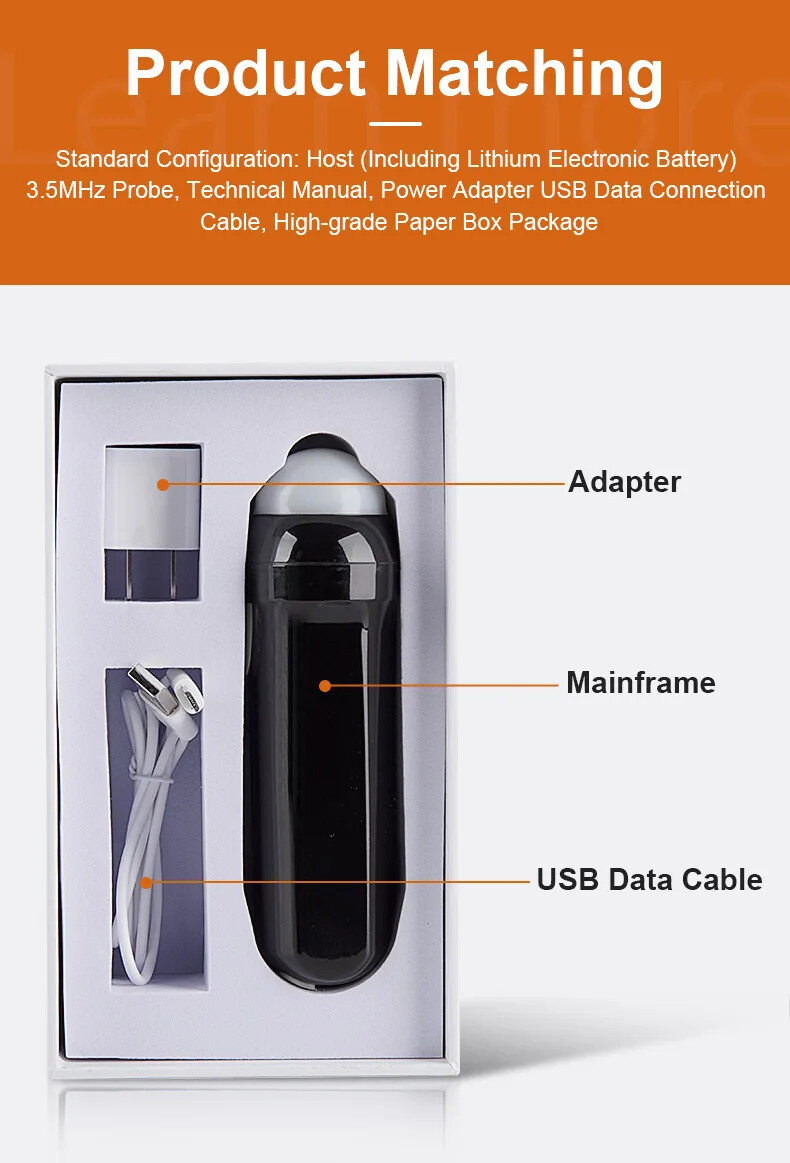 Wireless Veterinary Ultrasound Scanner Pregnancy Test Machine Pig Sheep ...
