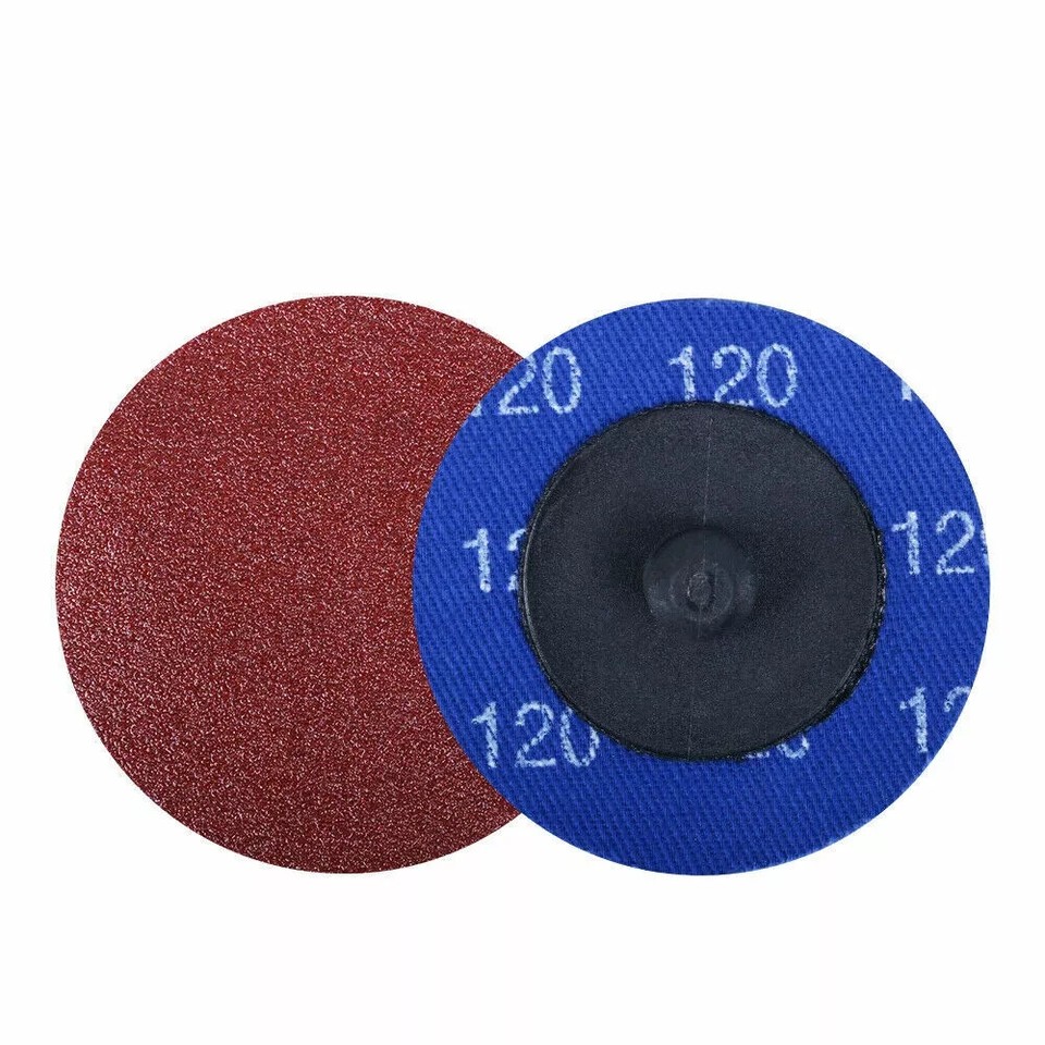 51x 2 inch Roll Lock Die Grinder Quick Change Sanding Disc 36 60 80 120 ...