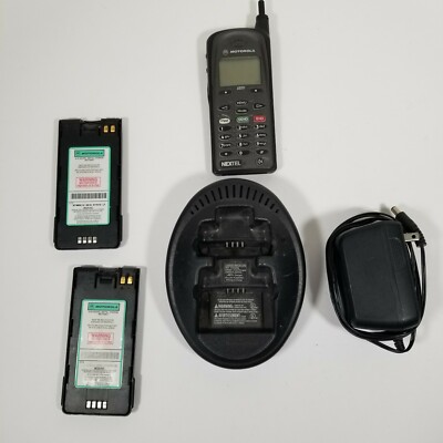 Motorola Nextel iDEN i600 Two Way Radio with extra Battery For Parts or ...