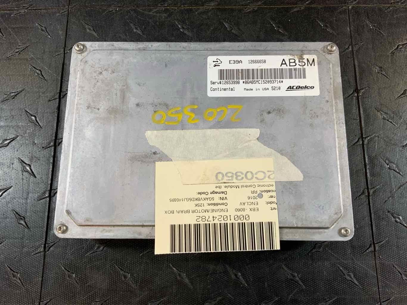 2013 - 2017 Buick Enclave Electronic Control Module 3.6L V6 AT AWD ...