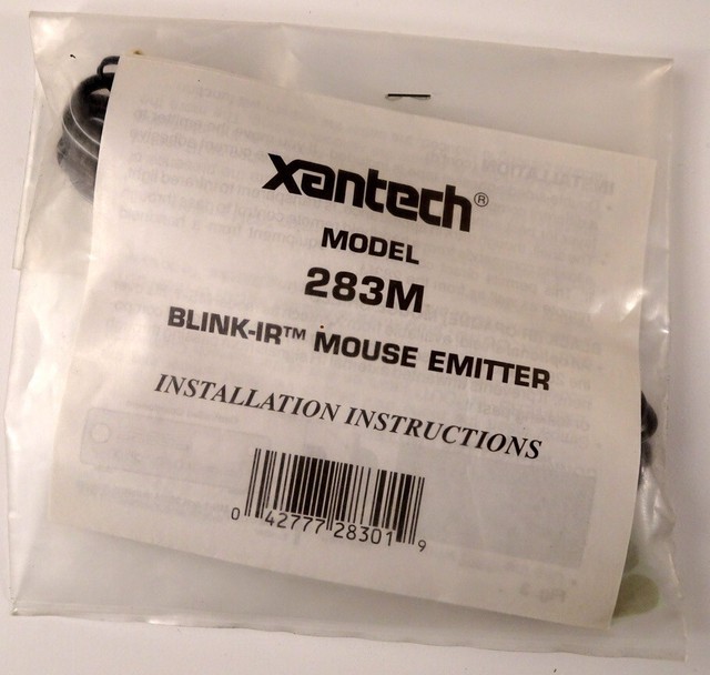 Xantech Blink-ir Mouse Emitter 283M - Infrared Transmitter for sale ...