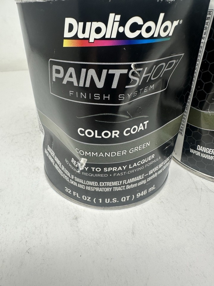 2 pack Dupli-Color BSP216 Commander green Paint Shop Finish System - 32 ...