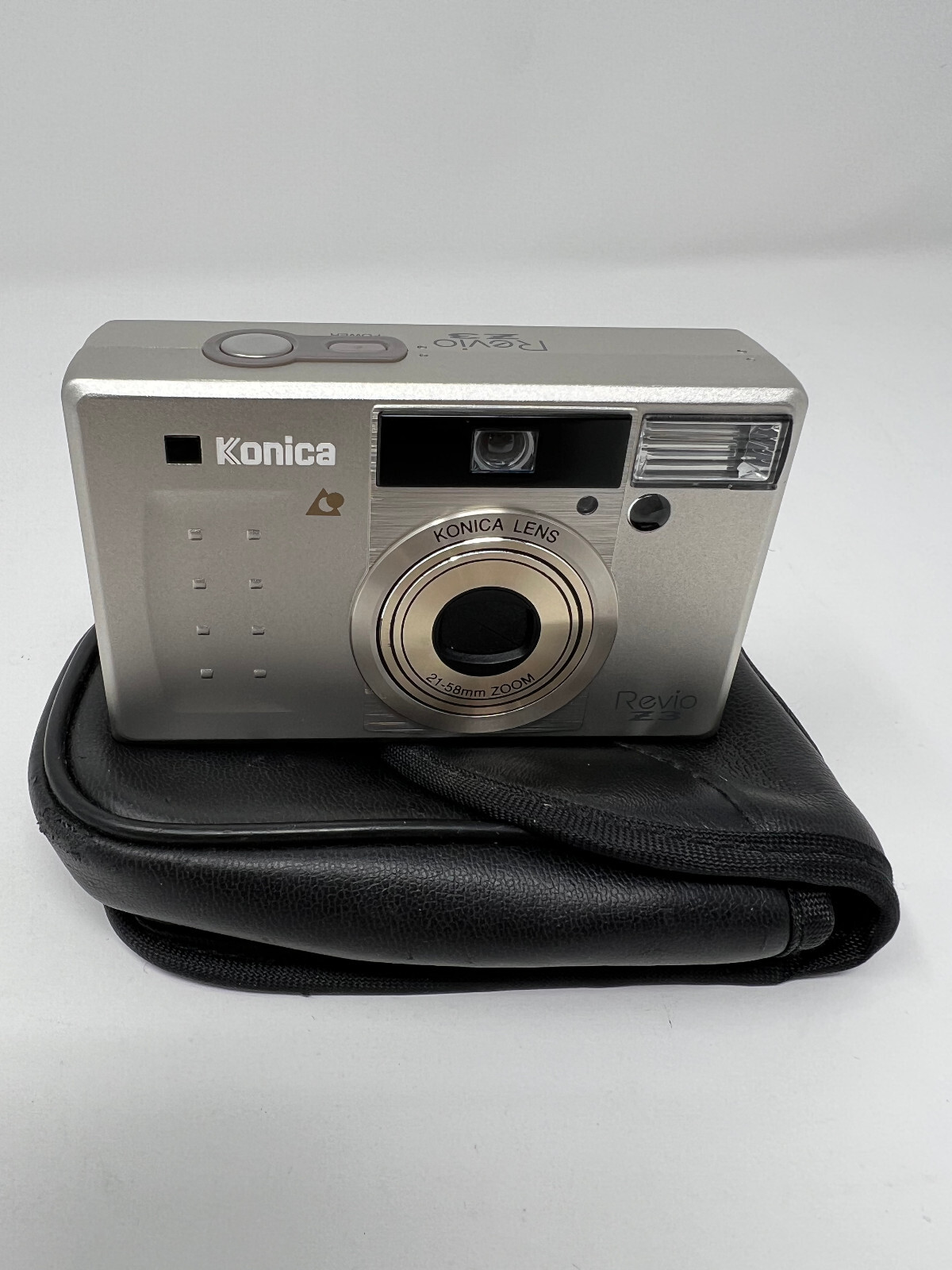 Konica Revio Z3 Silver Point & Shoot Film Camera 21-58mm Zoom | eBay