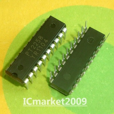 50 PCS PT2258 DIP-20 6-Channel Electronic Volume Controller IC Chip | eBay