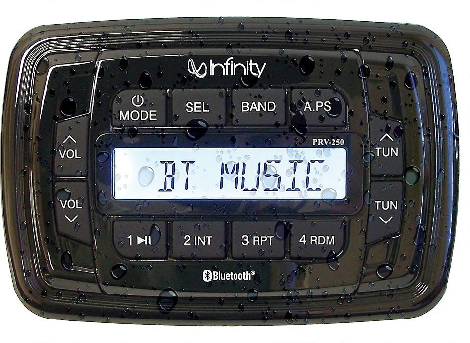 Infinity INF-PRV250 Marine Receiver w/ BT 648701625018| eBay