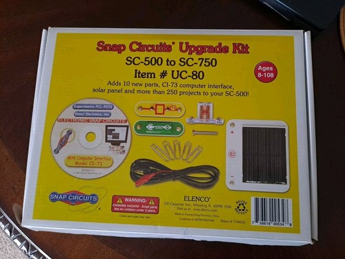 Elenco Snap Circuits UC-80 Upgrade Kit SC-500 SC-750 | eBay