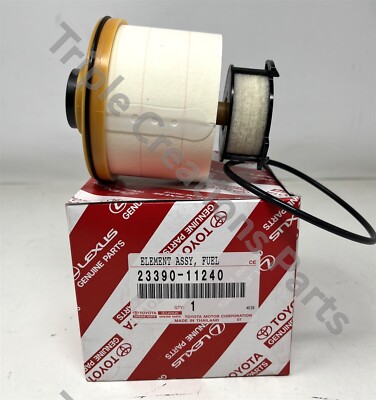 Toyota Genuine 23390-11240 Element Assy Fuel Filter 2339011240 OEM | eBay