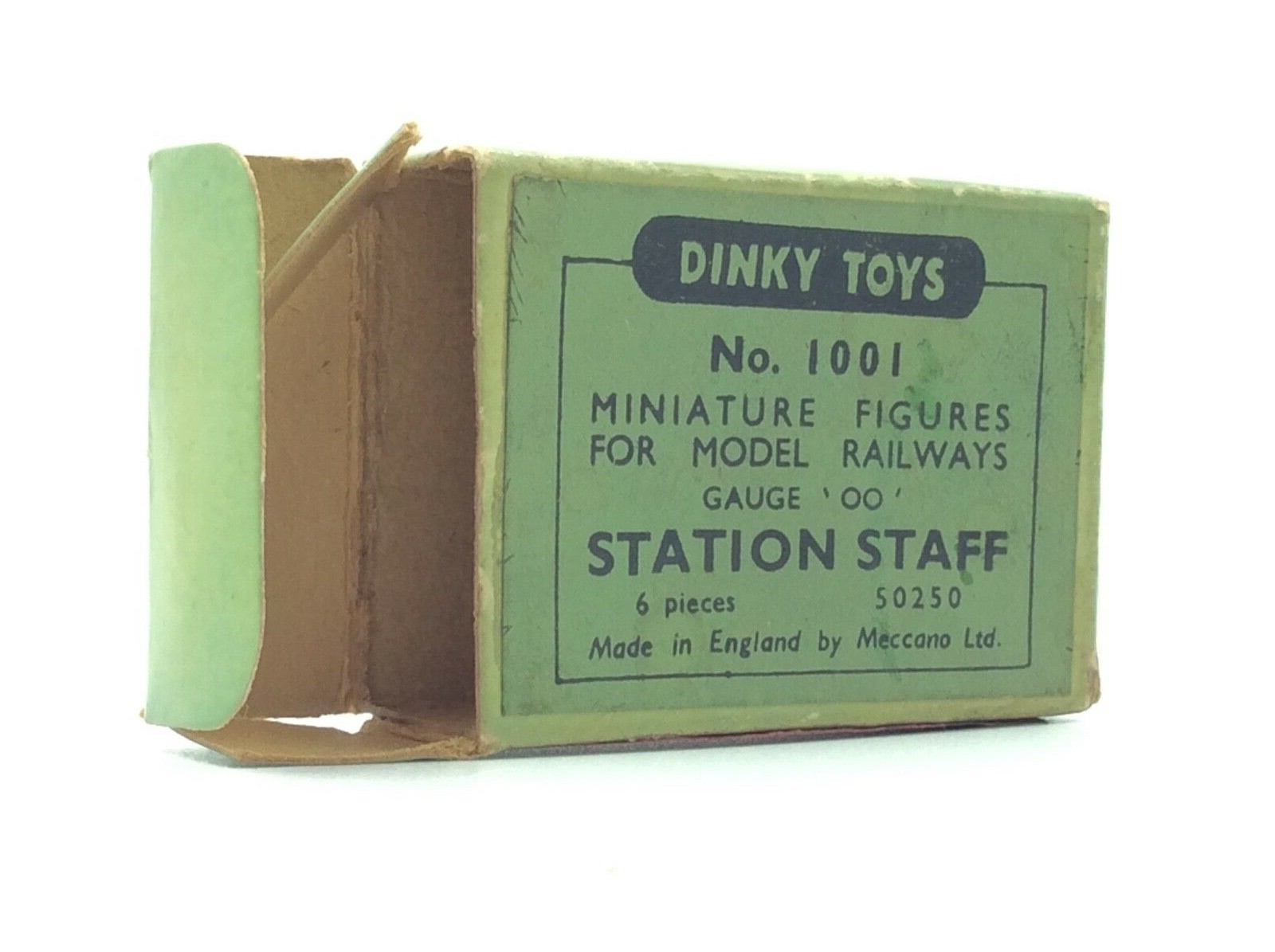 Vintage Dinky Miniature Figures OO Gauge Station Staff No 1001 Boxed | eBay