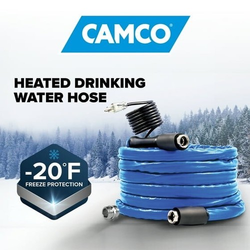 NEW 25 ft Heated Drinking Water Hose with Energy Saving Thermostat ...