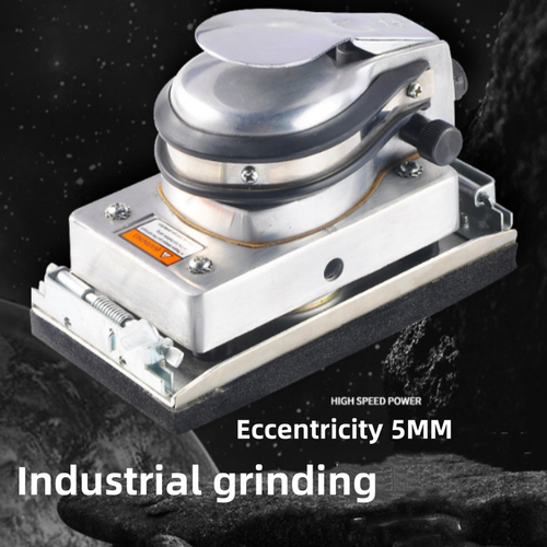 Air Sander Rectangular Pneumatic Random Orbital Sander for Woodworking ...