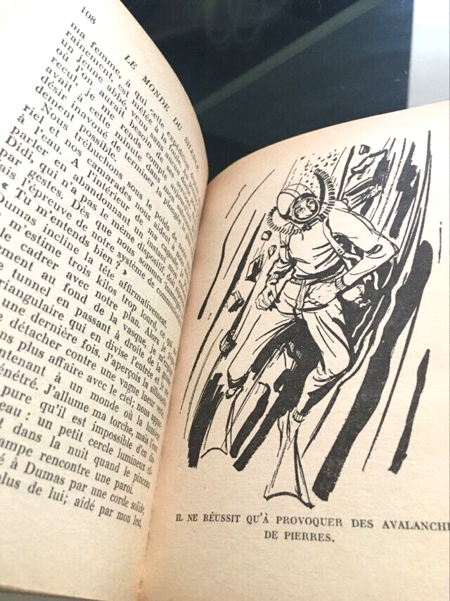 LE MONDE DU SILENCE COUSTEAU BIBLIOTHEQUE VERTE 1960 | eBay