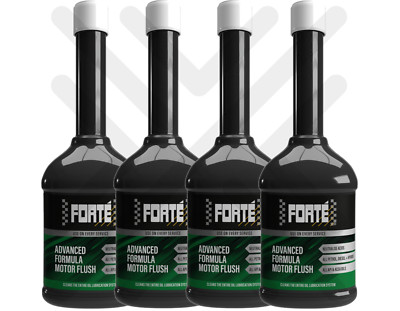 Forte Advanced Formula Motor Flush 400ML Clean Engine Internally (QTY 4 ...