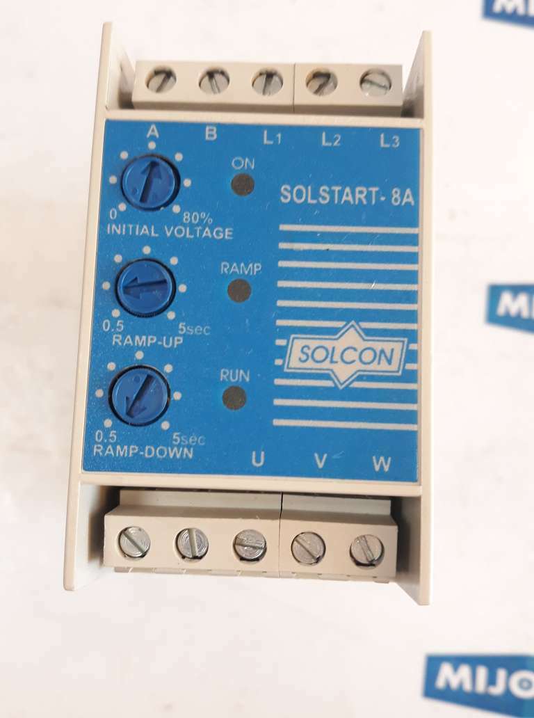 SOLSTART 8 400-S SOLCON starter FLC 8A 400V 50/60HZ CONTROL DRY CONTACT ...