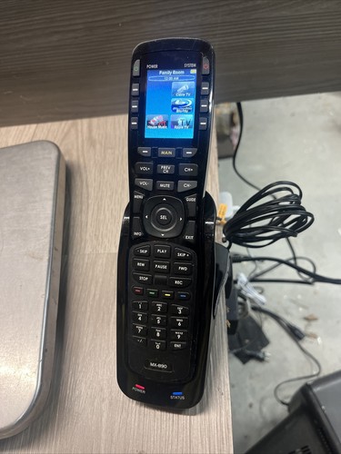 Universal Remote Control MX-890 Remote with Color LCD and Charging ...