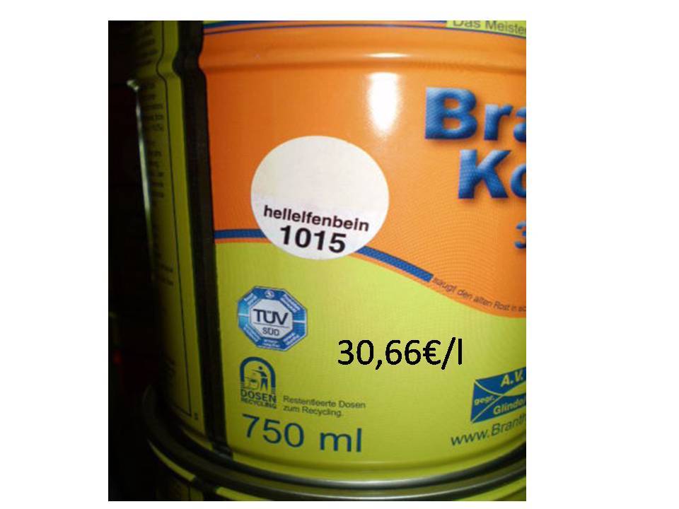 Brantho Korrux 3in1 Rostschutz & Metallschutz Farbe 750ml Farbauswahl ...