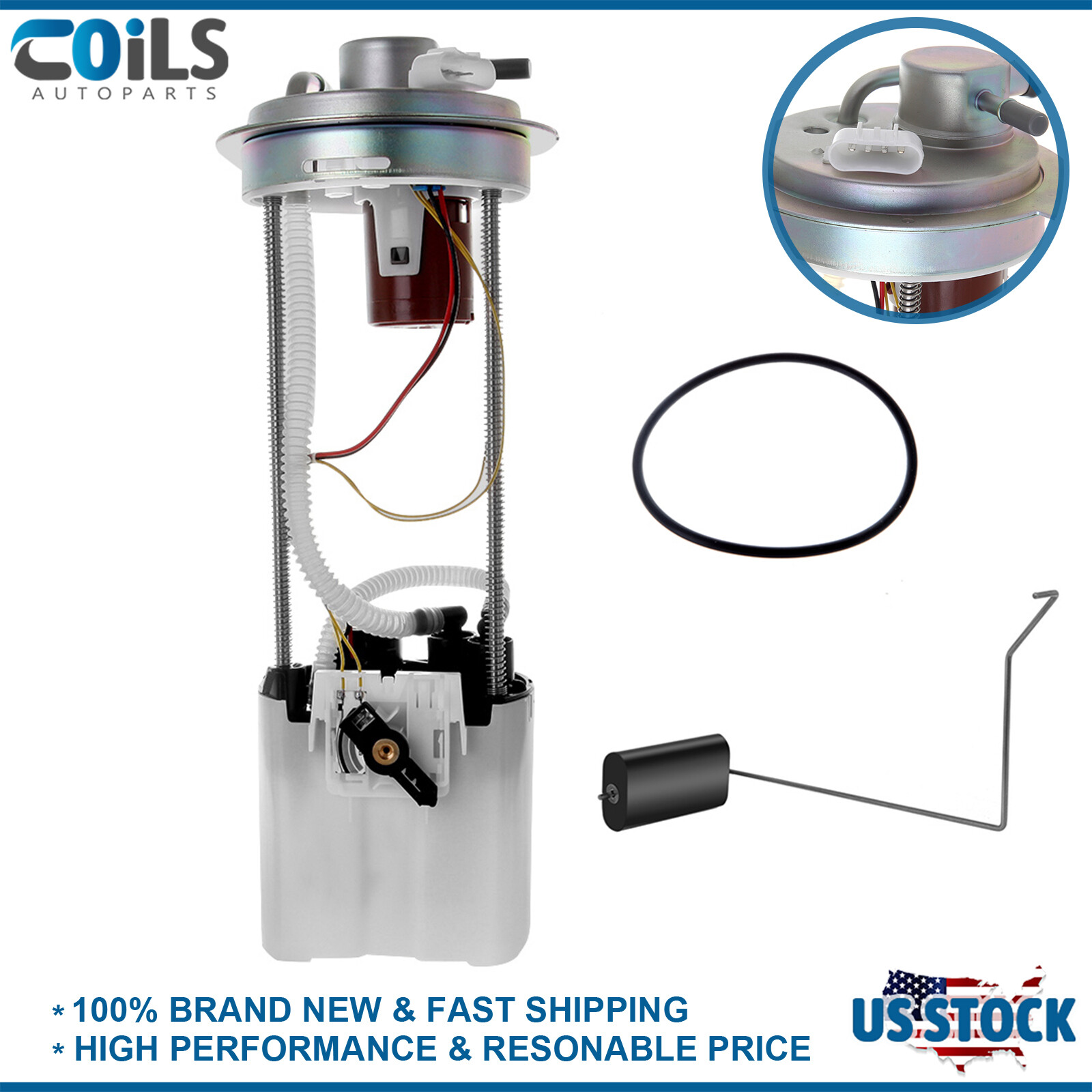 For Chevrolet Silverado 1500 4.8L 5.3L Fuel Pump Module 2013 2012 2011 ...
