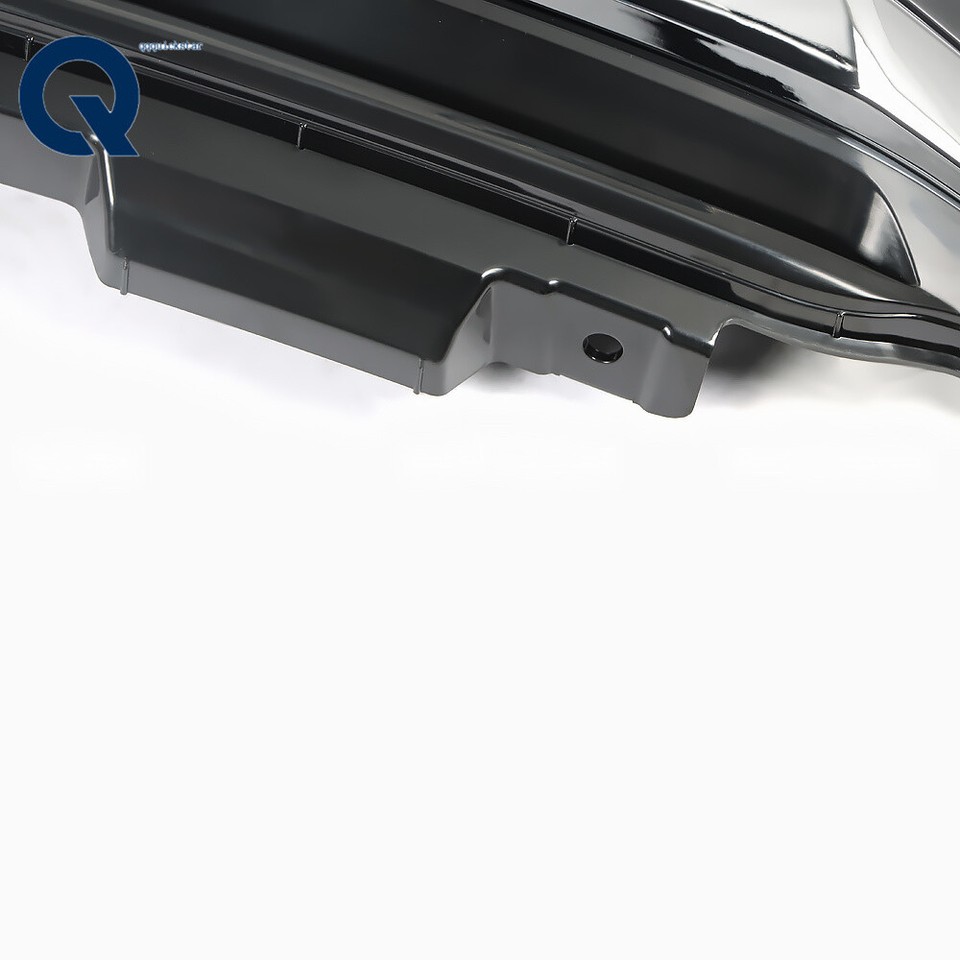 For Honda Pilot 2016-2018 Front Bumper Upper Grille Grill Black Chrome ...